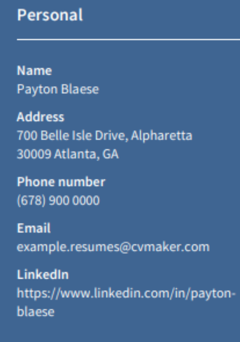 Education Resume Samples, Template & Writing Guide for 2025 - CVmaker.com