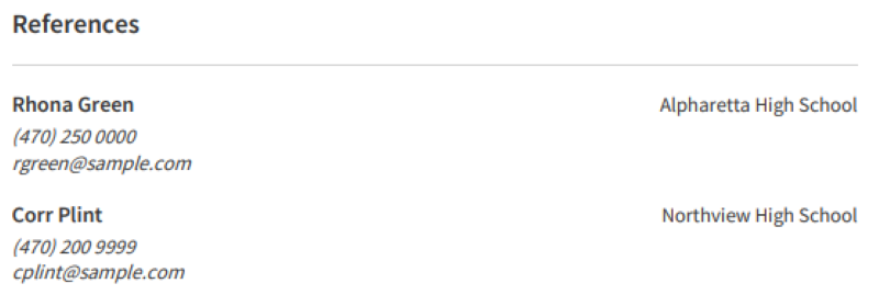 Education Resume Samples, Template & Writing Guide for 2025 - CVmaker.com