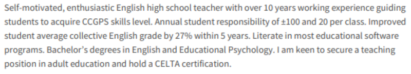 Education Resume Samples, Template & Writing Guide for 2025 - CVmaker.com