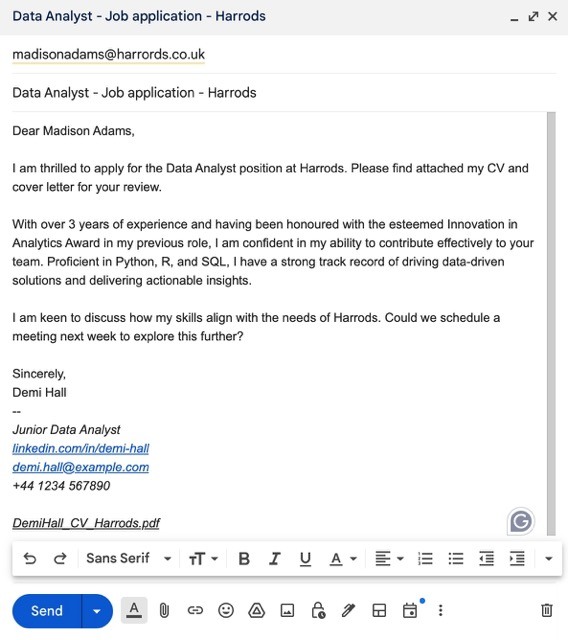 How to Send Your Resume Using Email (With Samples & Pro Tips) - CVmaker.com